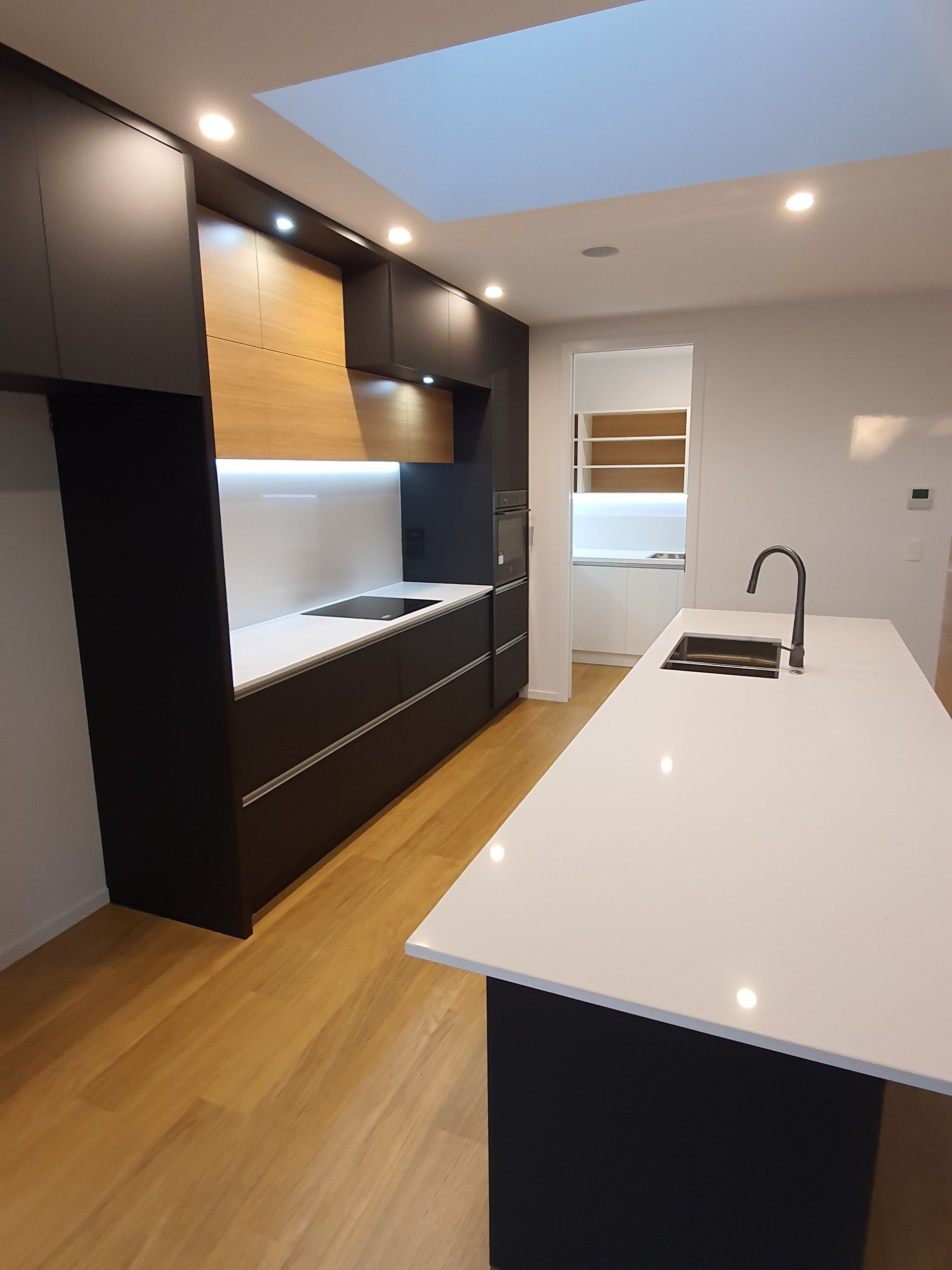 Modern Monotone Kitchen