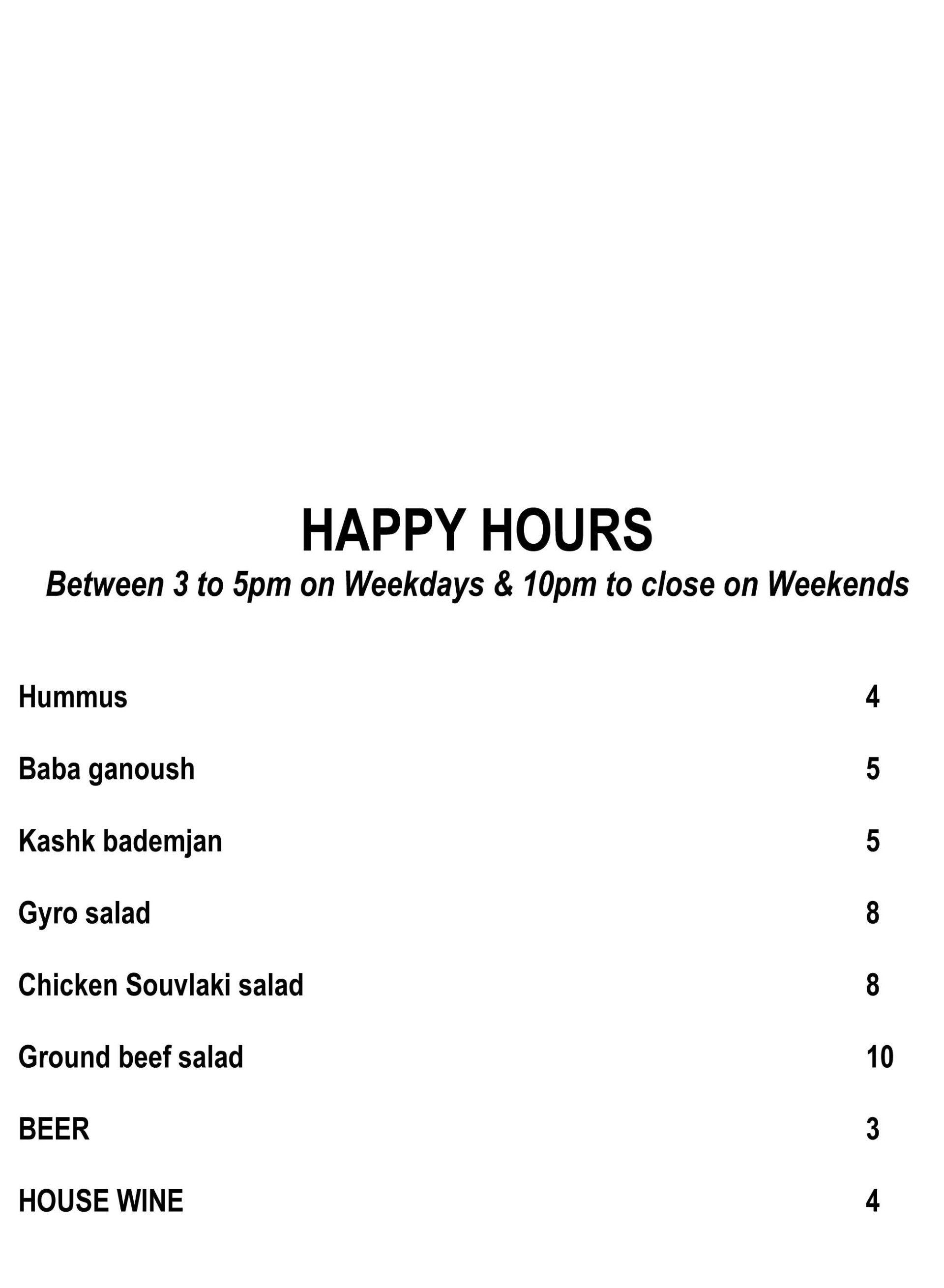 Shandiz Mediterranean Bar & Grill Persian & Greek Cuisine