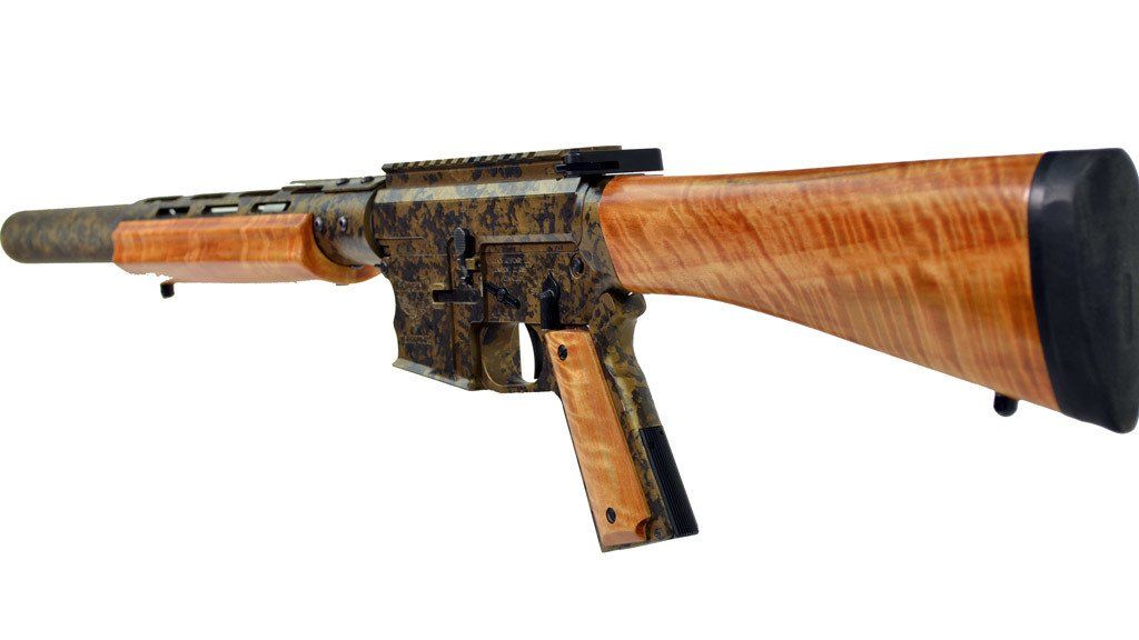 integrally suppressed | custom semi automatic rifle