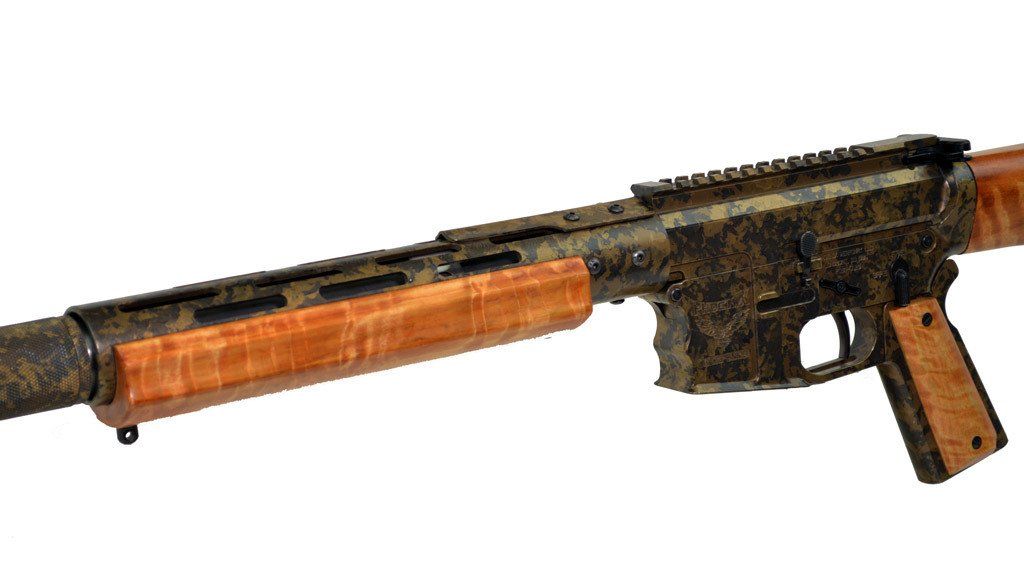 integrally suppressed | custom semi automatic rifle