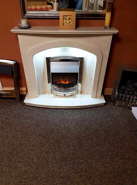Trusted fireplace showroom at Acorn Fireplaces Ltd