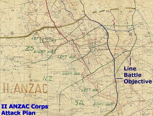 YPRES SALIENT - Messines Ridge - The Battle of Messines - 4 Mine Craters