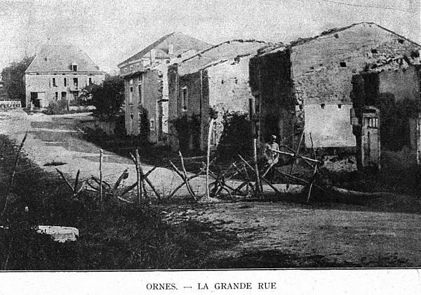 VERDUN - Destroyed Villages: Bezonvaux - Ornes