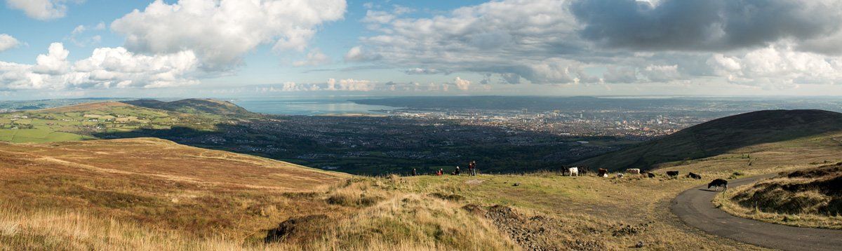 Cave Hill, Divis and Black mountain