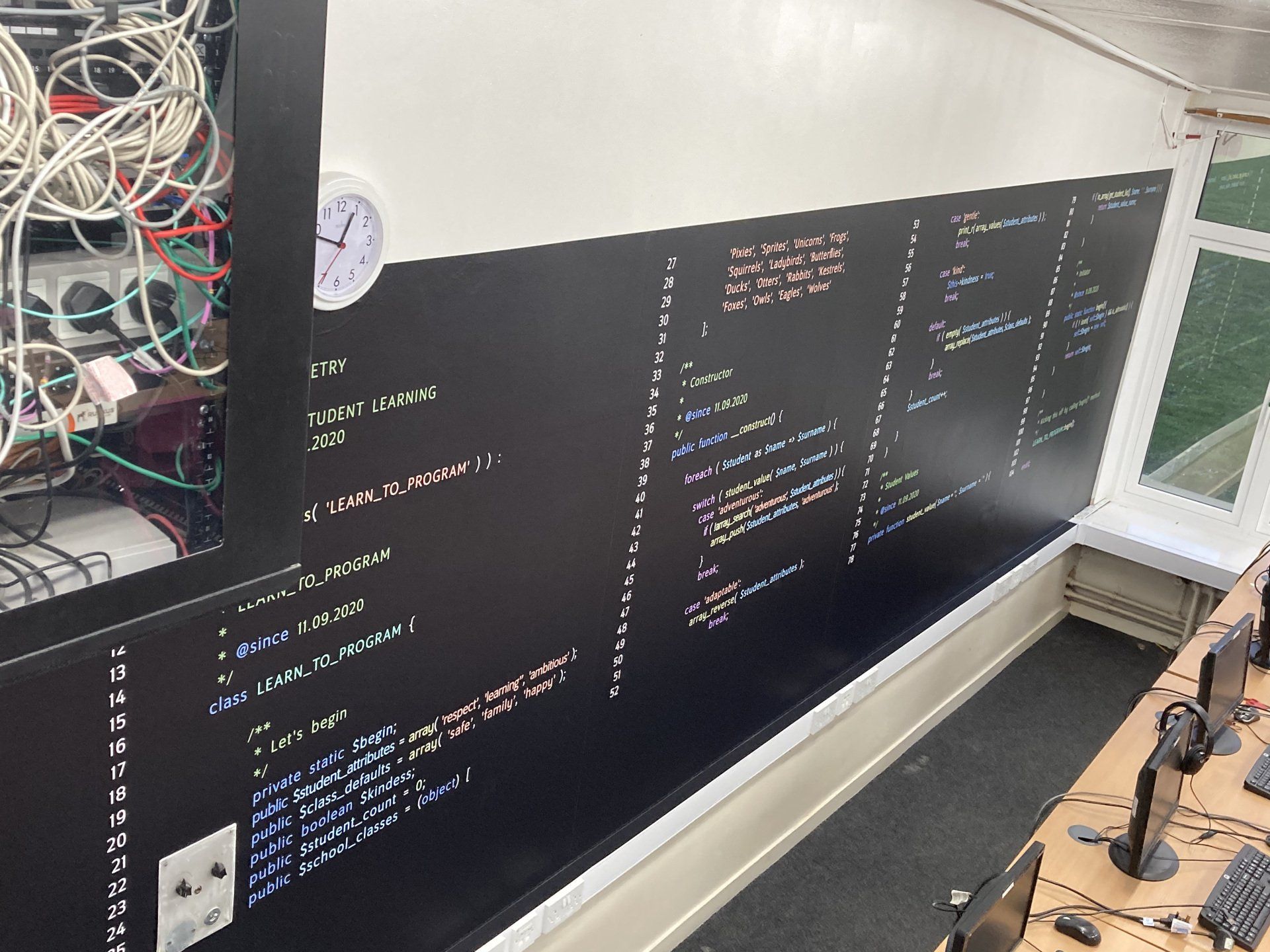 Education - Creating a visually stimulating & inspiring environment