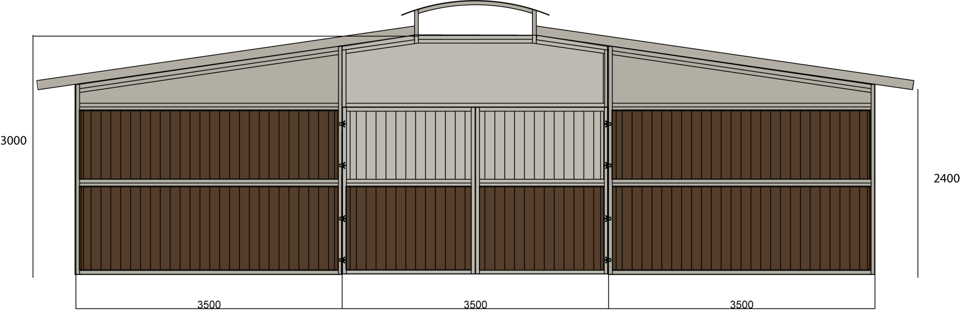 Quality Built Modular Stable barns
