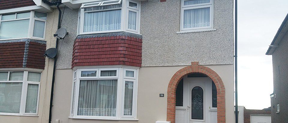 Pebble dashing, Bexley, Harcourt Builders