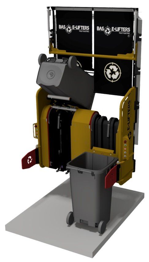 Electric Bin Lifters for RCVs and Industrial Applications