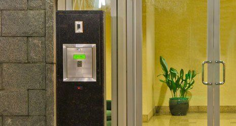 Remote door entry systems in Glasgow, Lanarkshire and Stirling