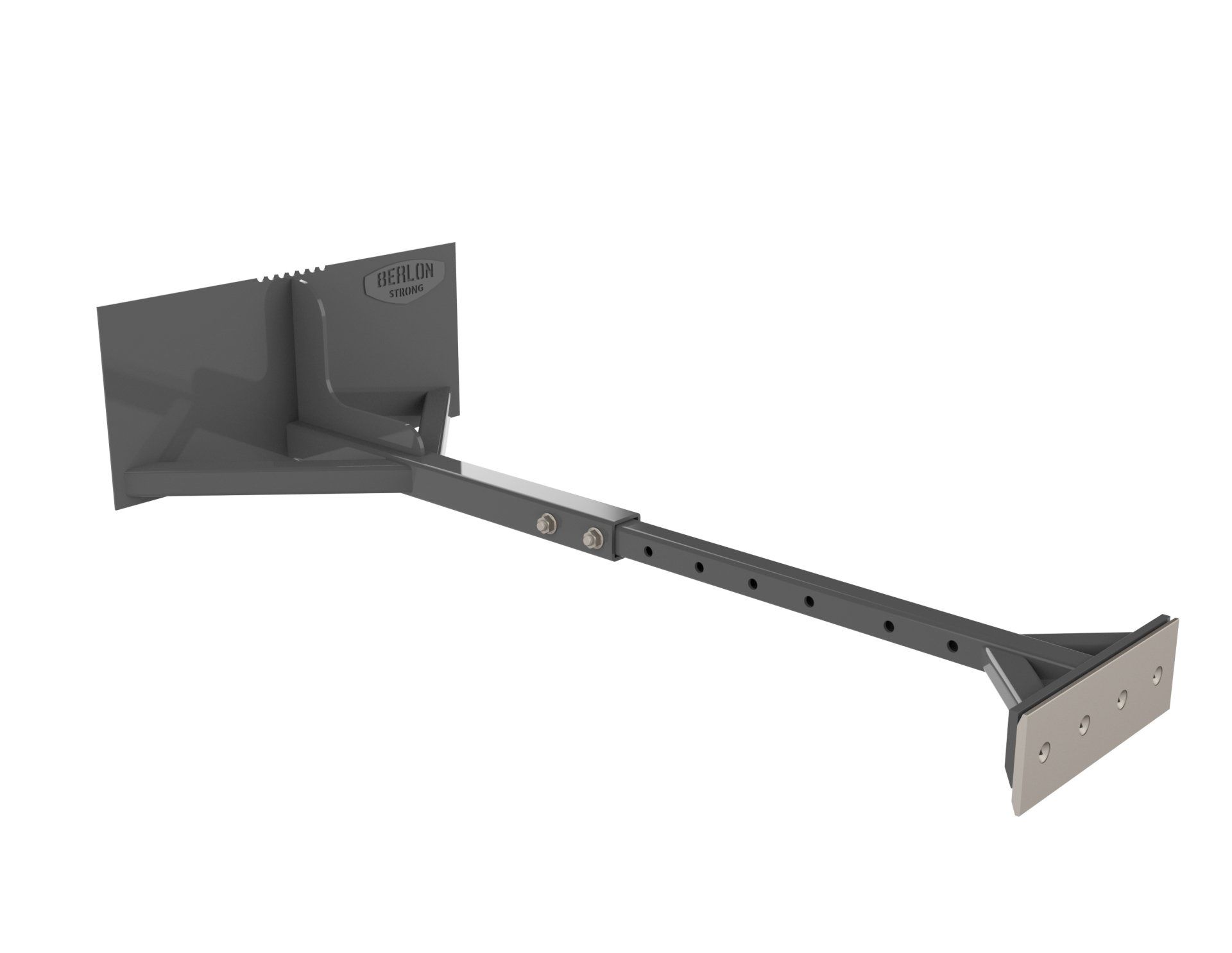 Skid Steer Attachment to Material Scraper | Berlon Industries