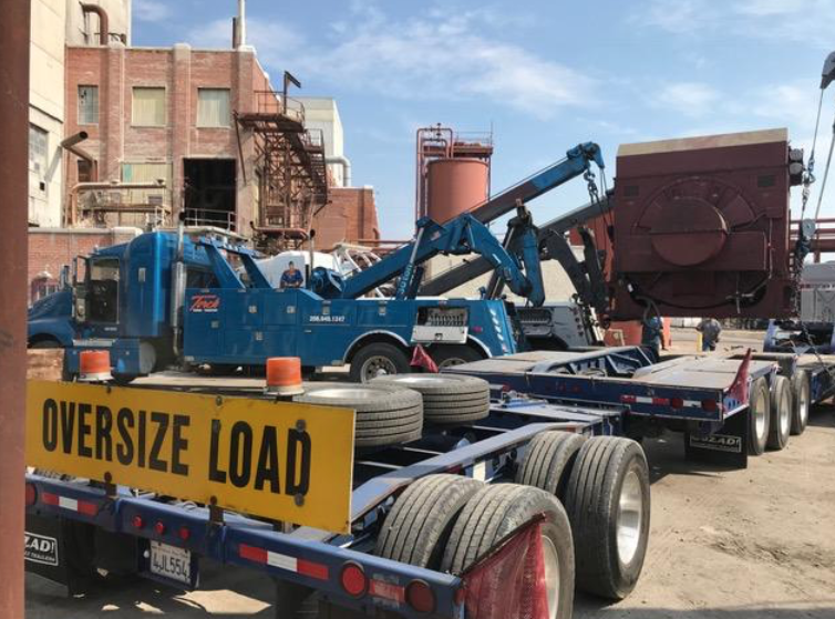 Oversize Semi Load Tow