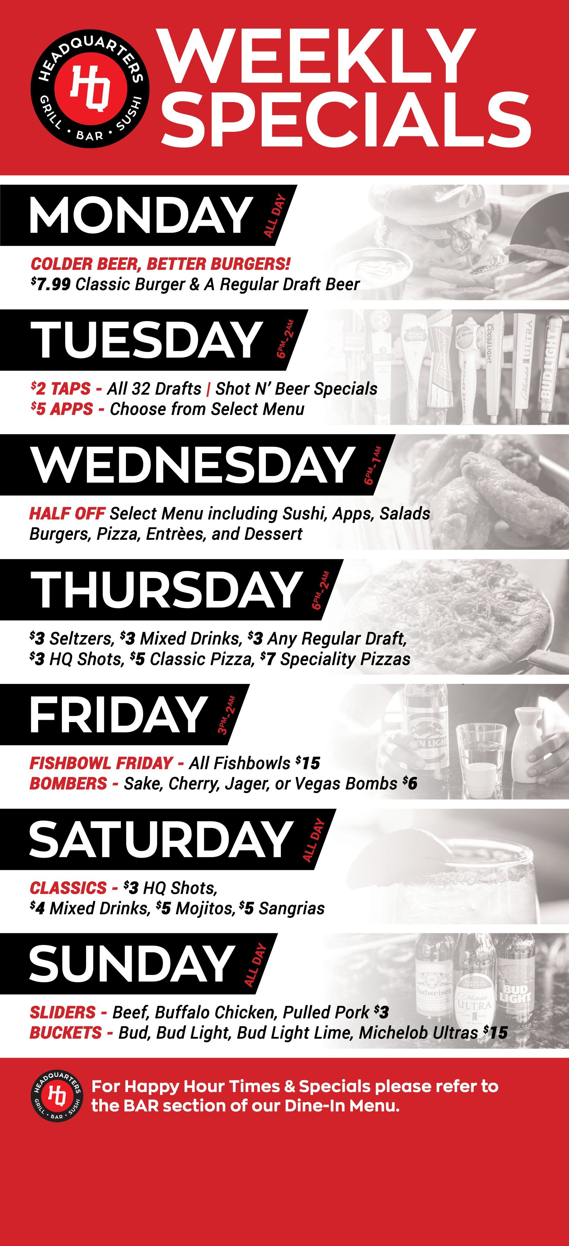 Headquarters Grill Bar Sushi - Peoria, AZ