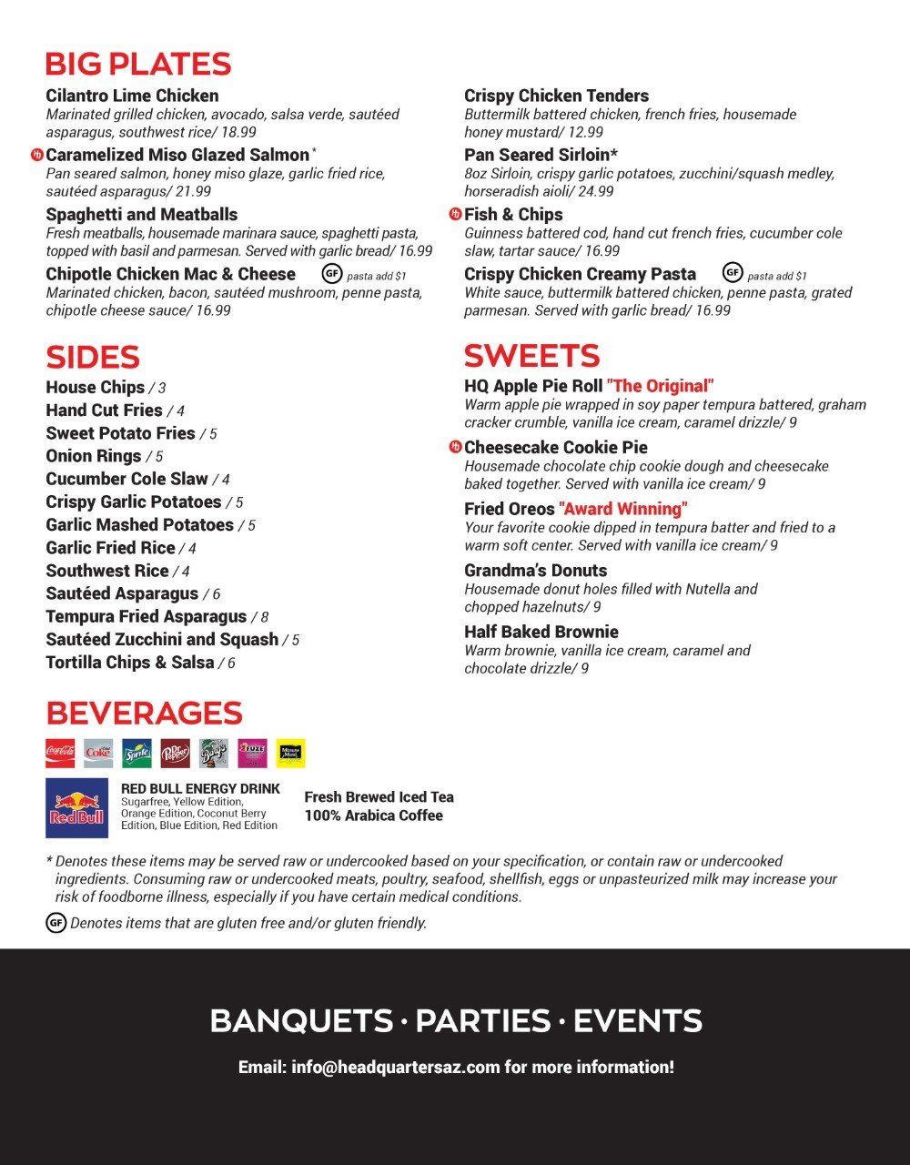 Headquarters Grill Bar Sushi - Peoria, AZ