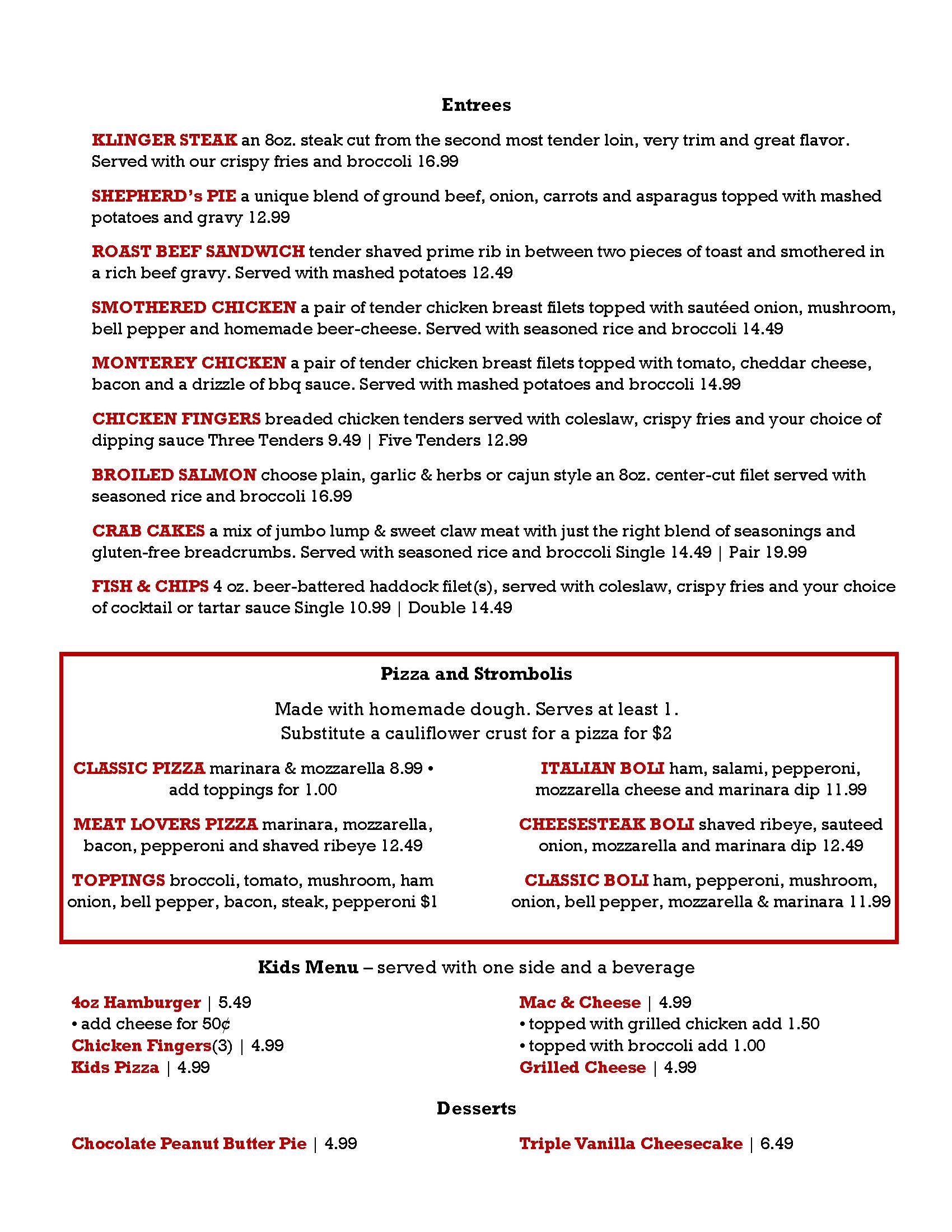 Welcome to Klinger's at the Airport