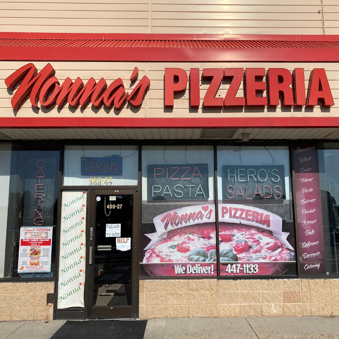 Menu | Nonna's Pizzeria of Patchogue, NY
