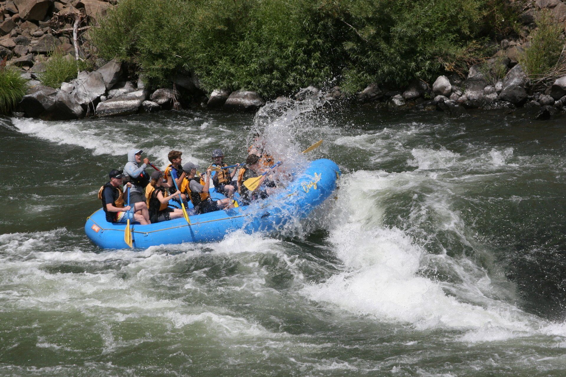 Ouzel Outfitters leads whitewater river rafting trips in Oregon