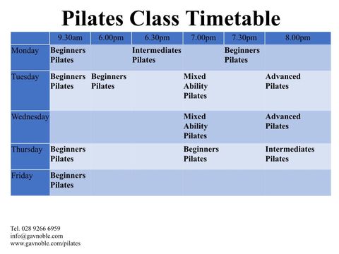 Specialist Physiotherapy led Pilates, Lisburn, Gavin Noble
