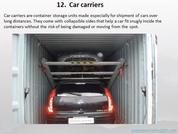 The 16 Types of Cargo Containers