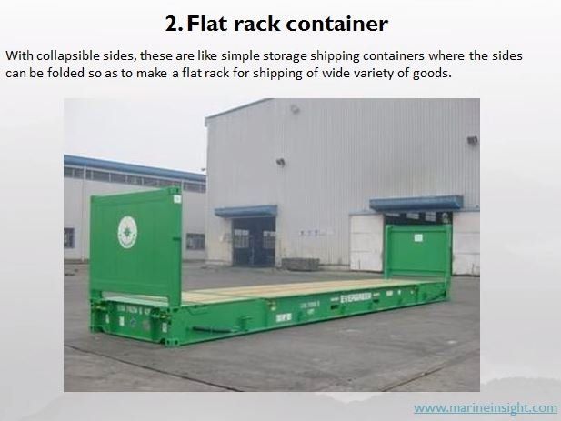 The 16 Types of Cargo Containers