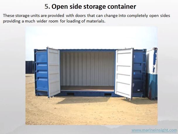 The 16 Types of Cargo Containers