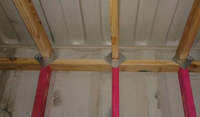 How to Frame a Cargo Container