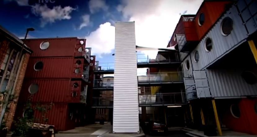 Container City in Trinity Buoy Wharf in East London