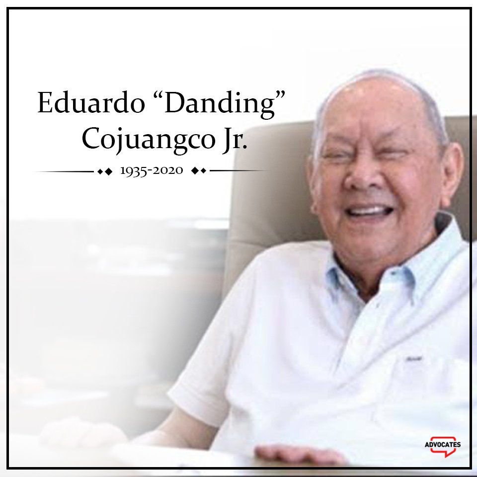Danding Cojuangco passes away