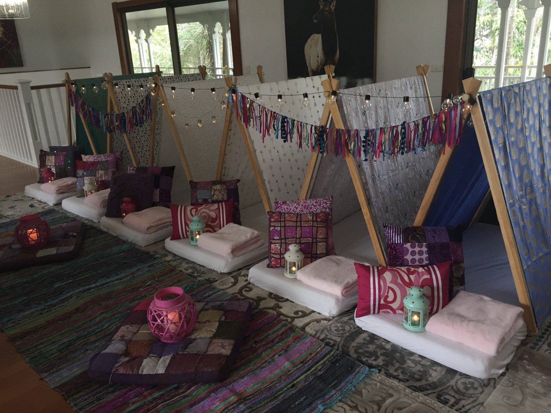 Childrens Teepee Slumber Party for Hire | Starlight Parties