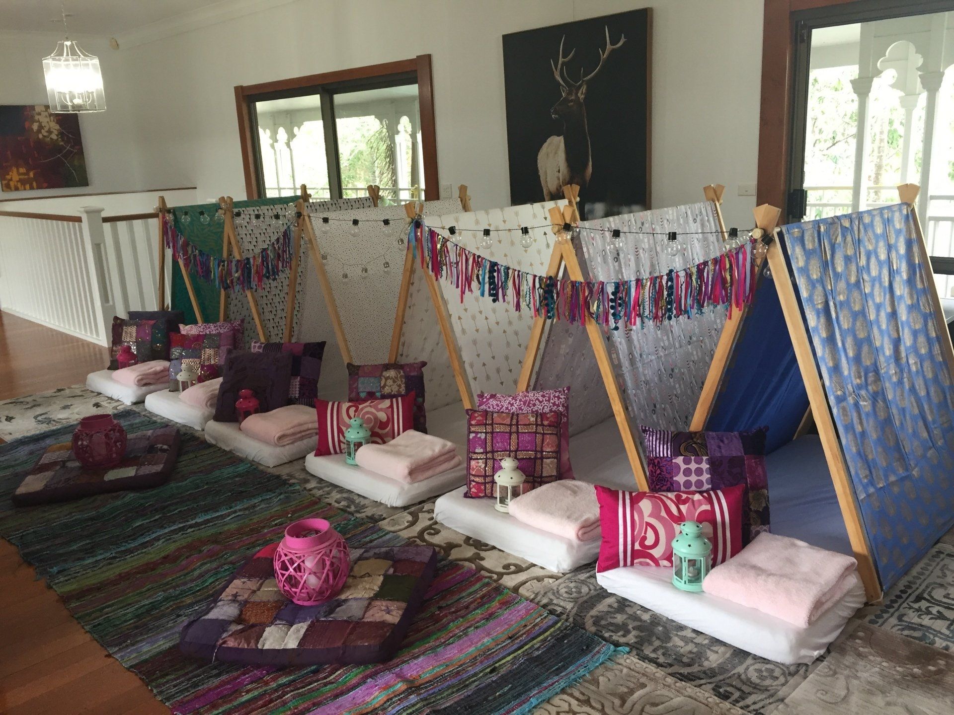 Childrens Teepee Slumber Party for Hire | Starlight Parties