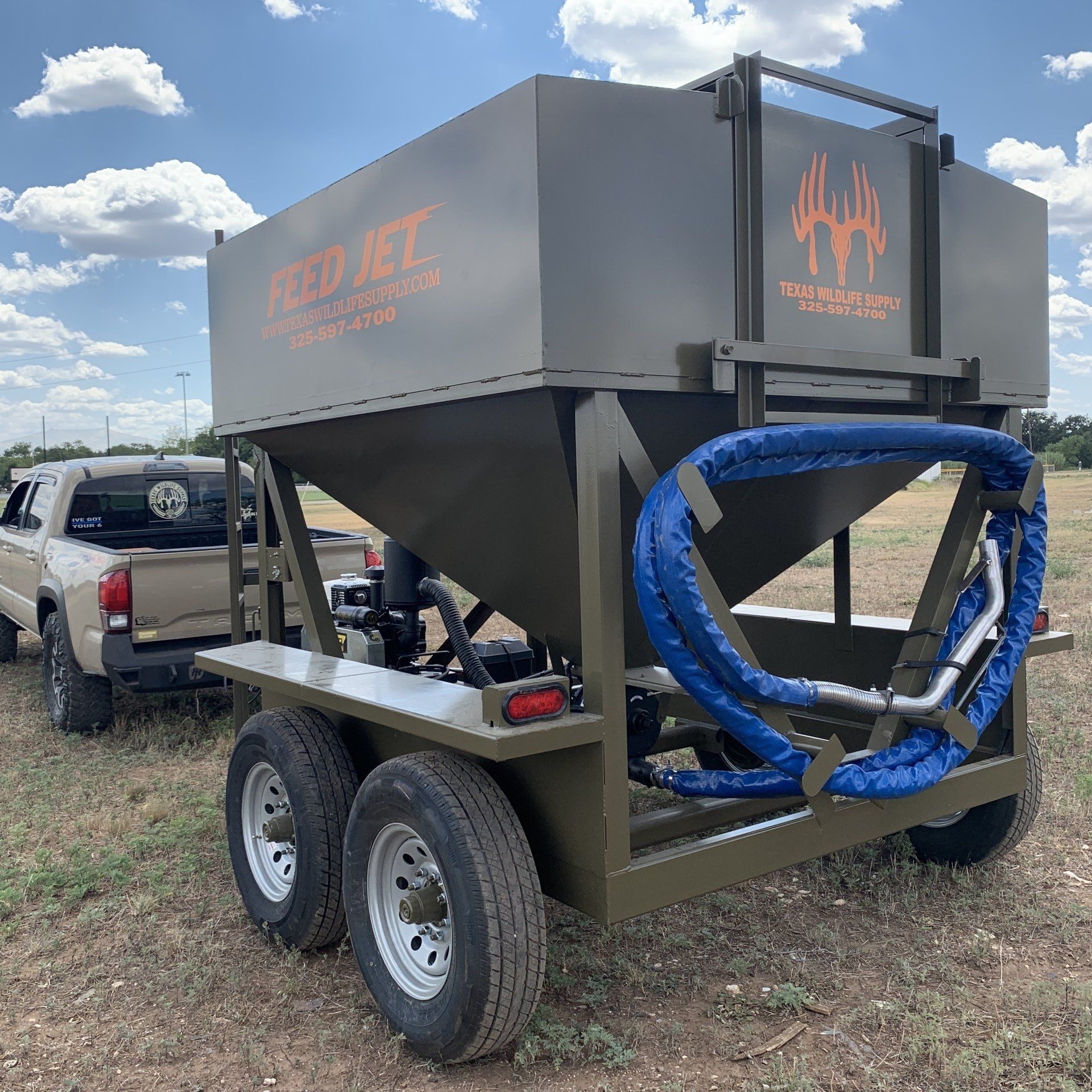 Feed Jets - Pneumatic Feed Handling System | Texas Wildlife Supply