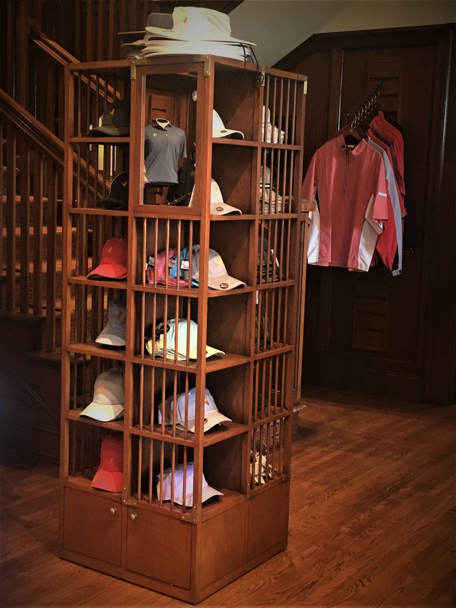 Freestanding Hat Display