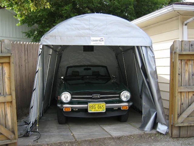 COVER-TECH | Portable Garages | RV Garages | Car Shelters