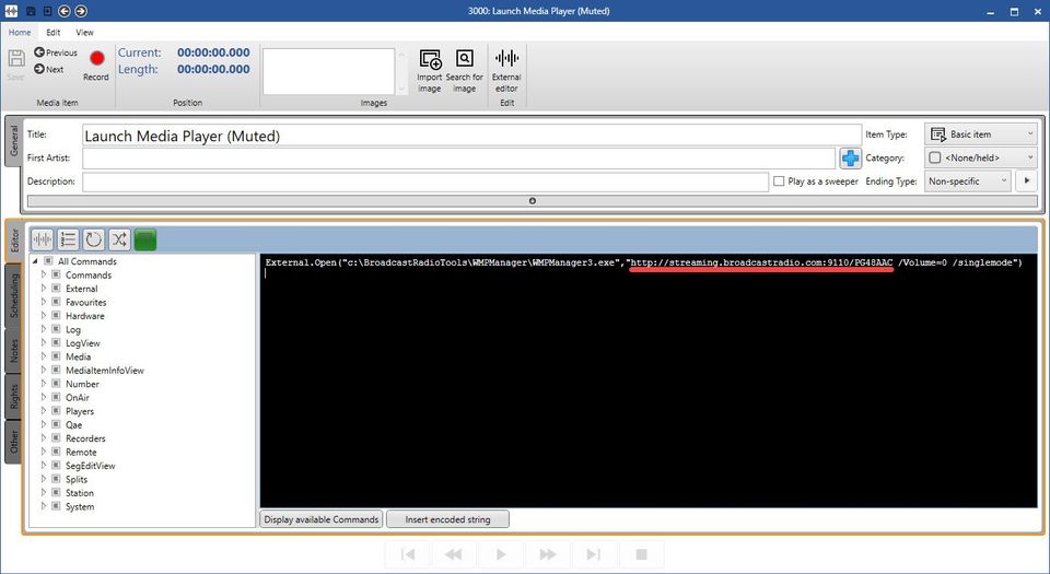 Using The New WMP Manager App To Control External Streams