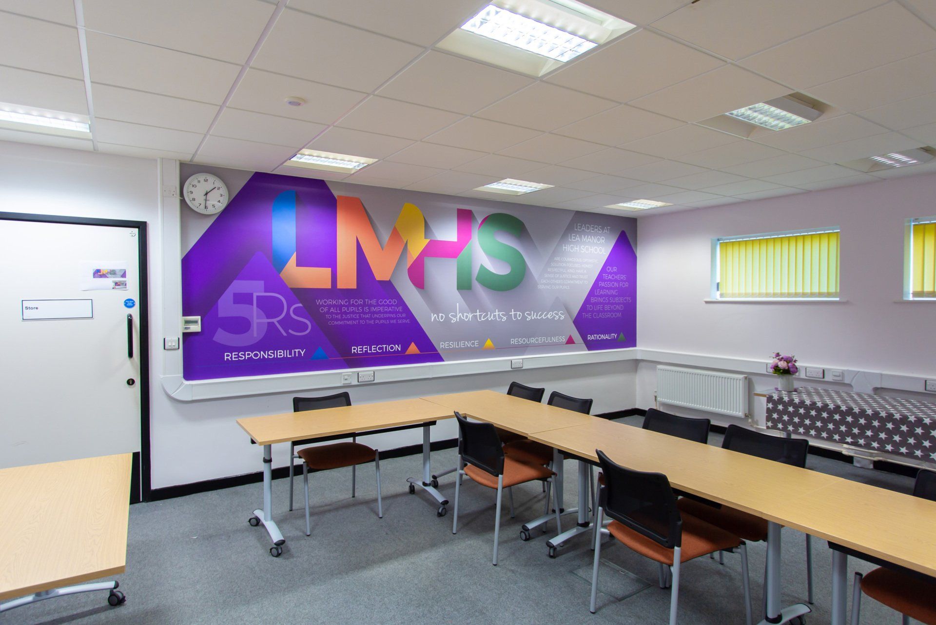 Digital Murals for Lea Manor High School