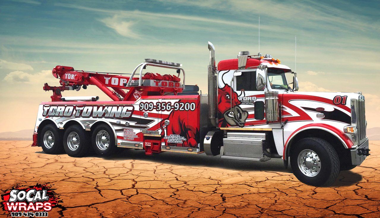 Toro Towing - Inland Empires #1 Semi and Heavy Equipment Tow Company