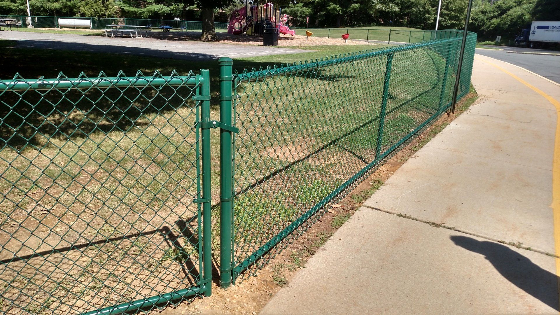 Chain Link Fence Gallery | Millcreek Fence & Decks LLC