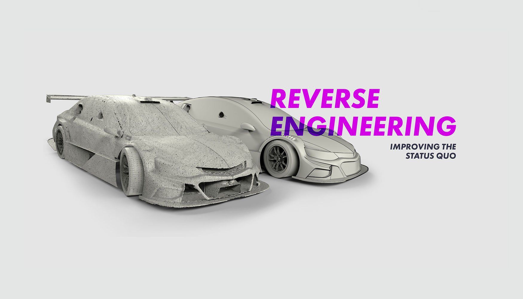 Reverse engineering a race car.