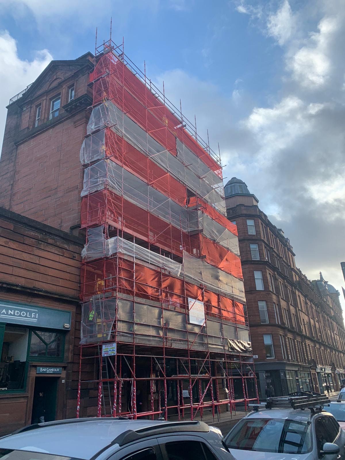 Scaffolding projects | Clyde Scaffolding Ltd