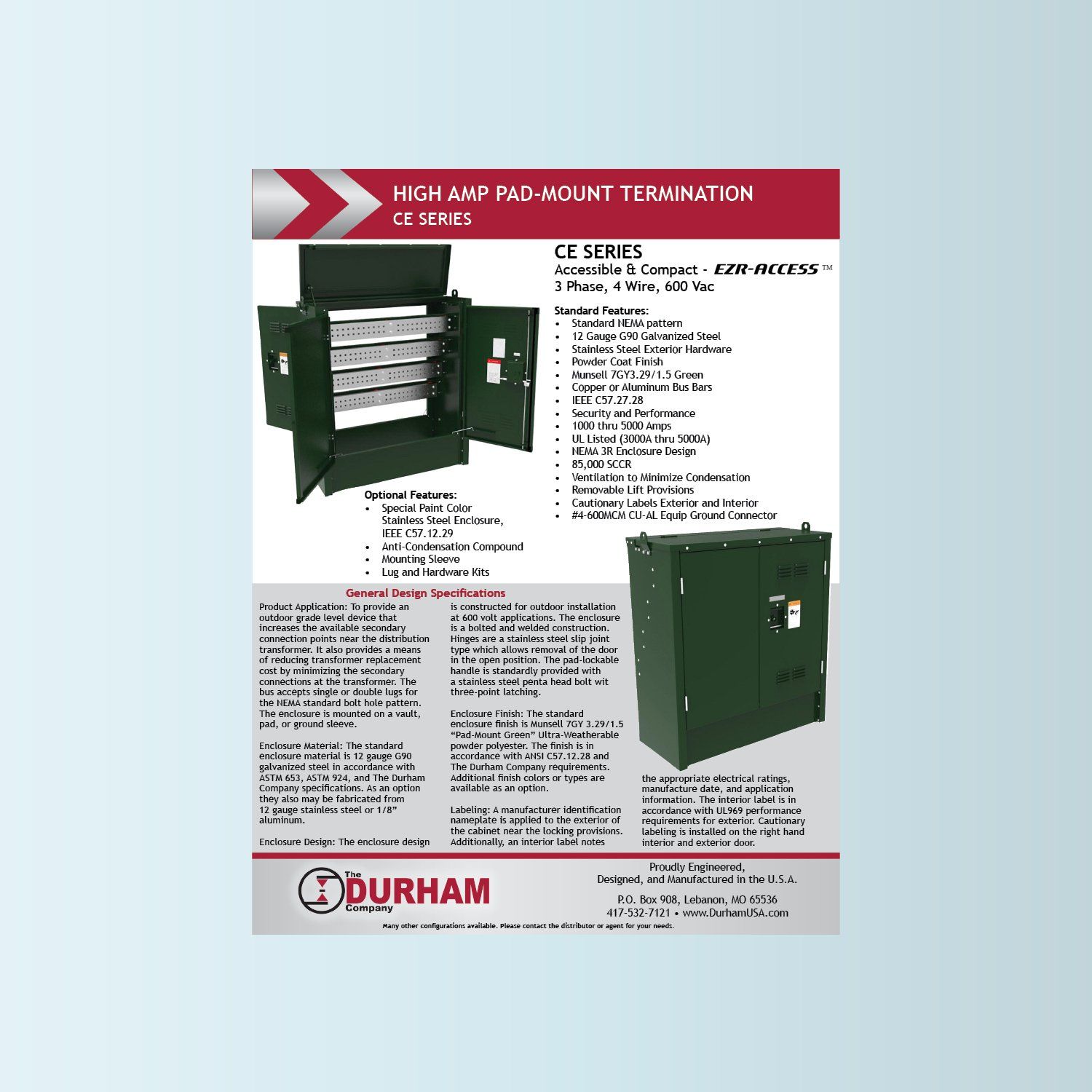 Durham: World Class Electrical Products