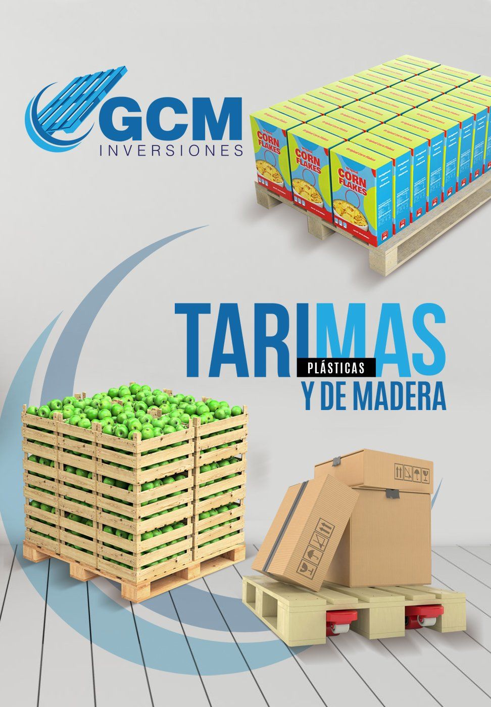 Tarimas de madera en San Salvador con GCM Inversiones, S.A. de C.V.