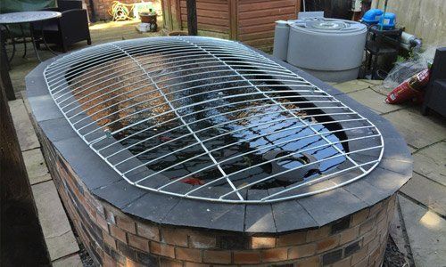 Metal pond covers available at Metalcrafts