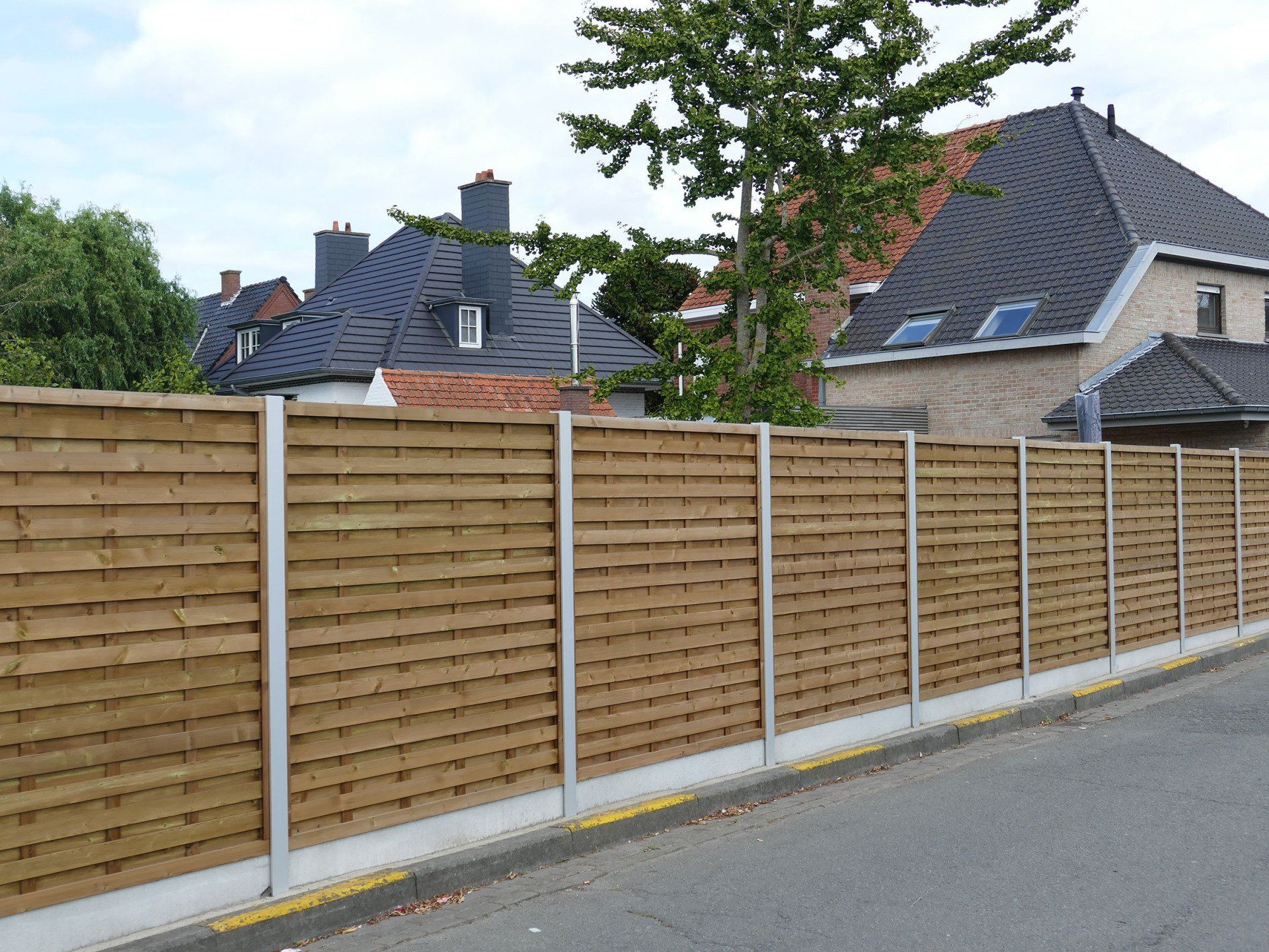 aluminium palen voor afsluitingen, omheiningen, schuttingen