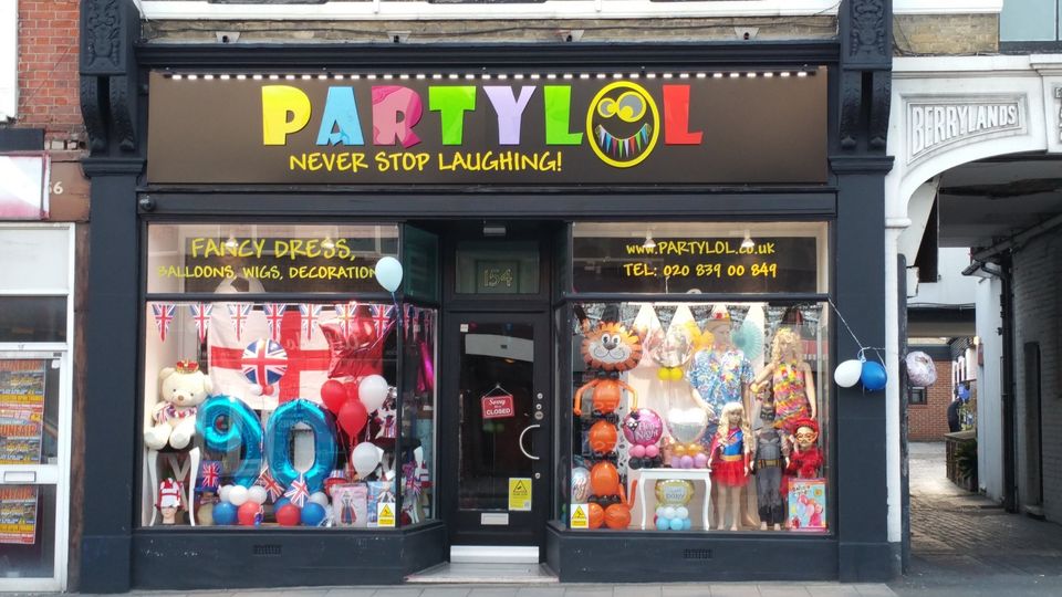 Visit Partylol to buy party accessories in Surrey