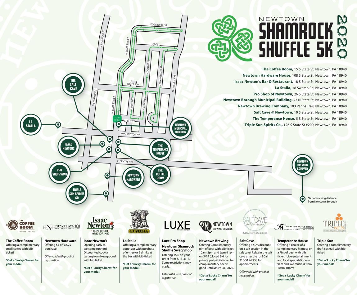Newtown Shamrock Shuffle 5K & Festival