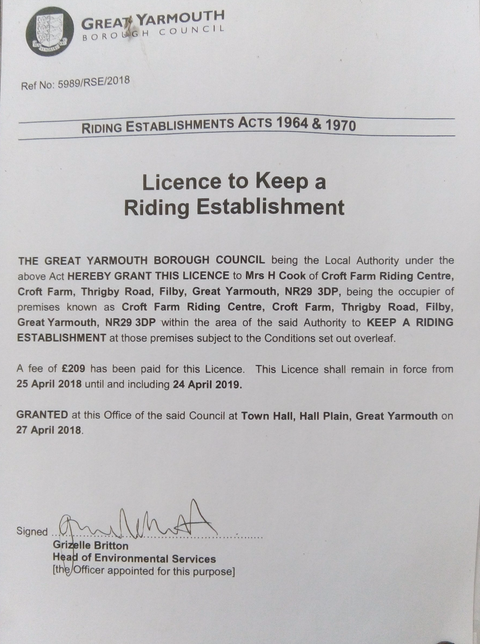 Horse riding school | Croft Farm Riding Centre