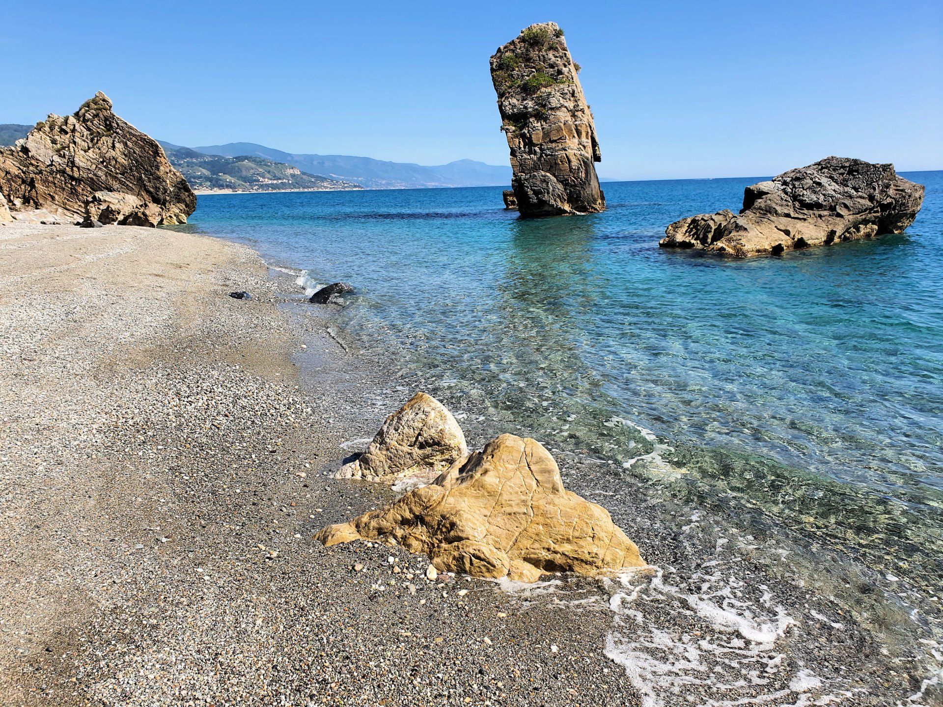 Mare e spiaggia attrezzata | Cetraro, CS | Albergo San Michele