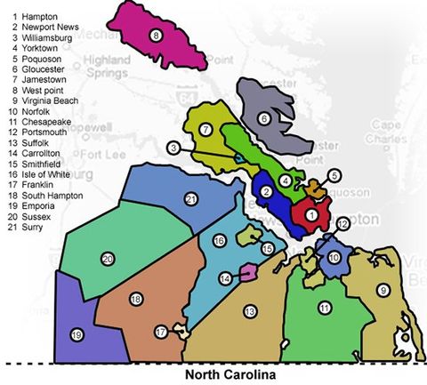 Explore The Virginia Peninsula Area