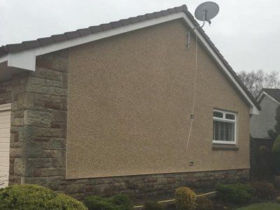 Reliable house rendering in Coatbridge