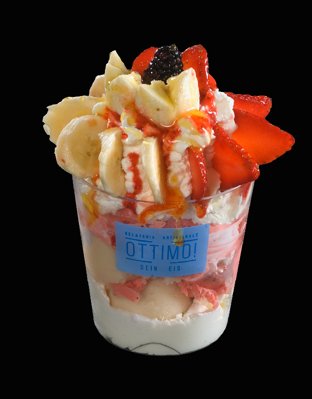Eiscafe Ottimo, hausgemachtes original italienisches Eis