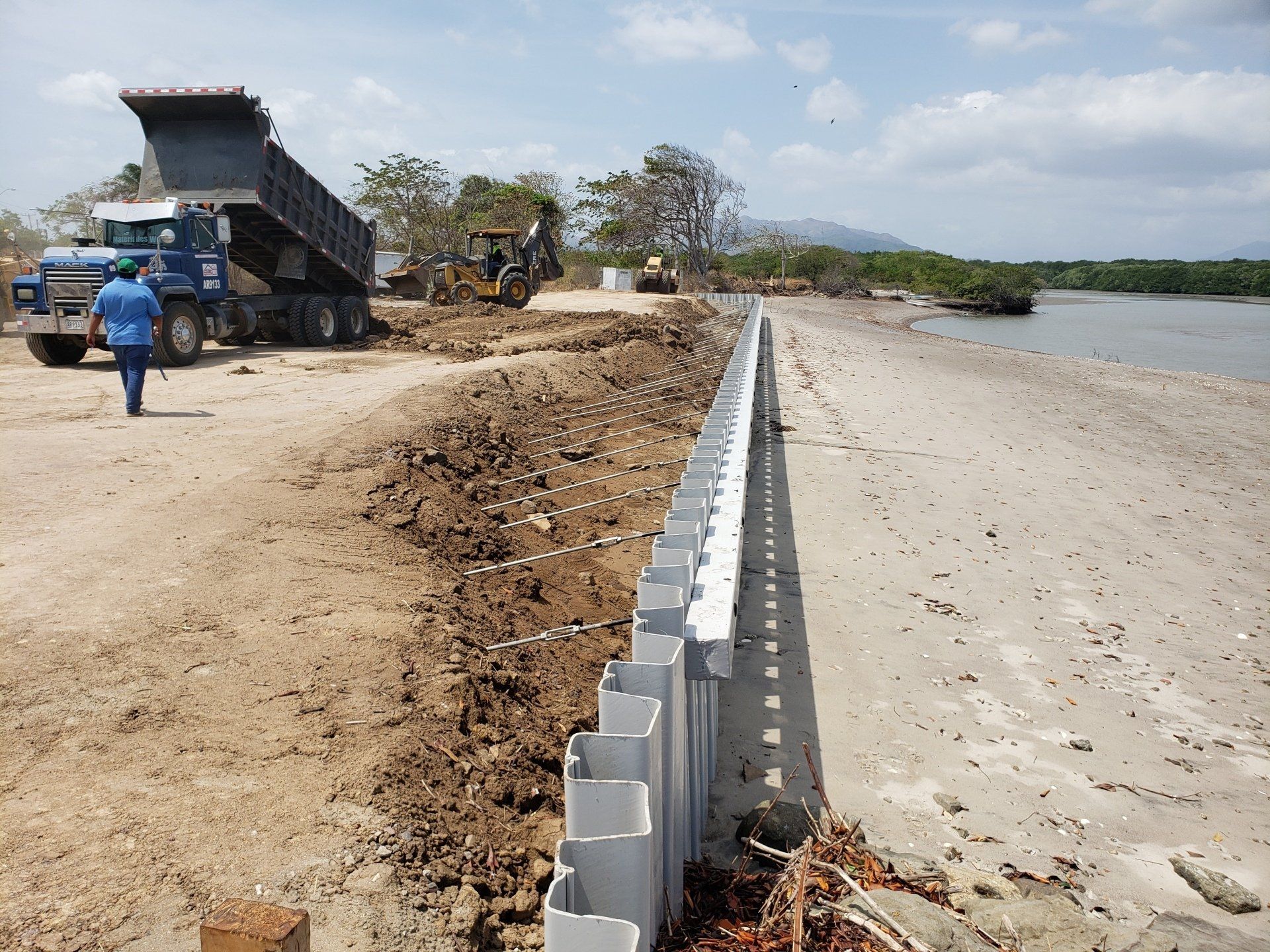 Synthetic Sheet Piles